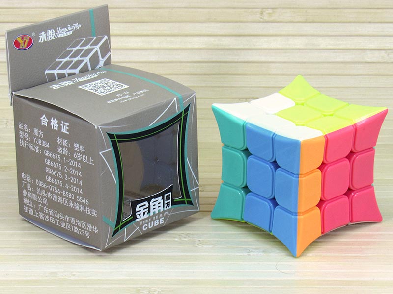 Concave 3x3 Cube YJ JinJiao (stickerless) | Puzzle shop CutCorner